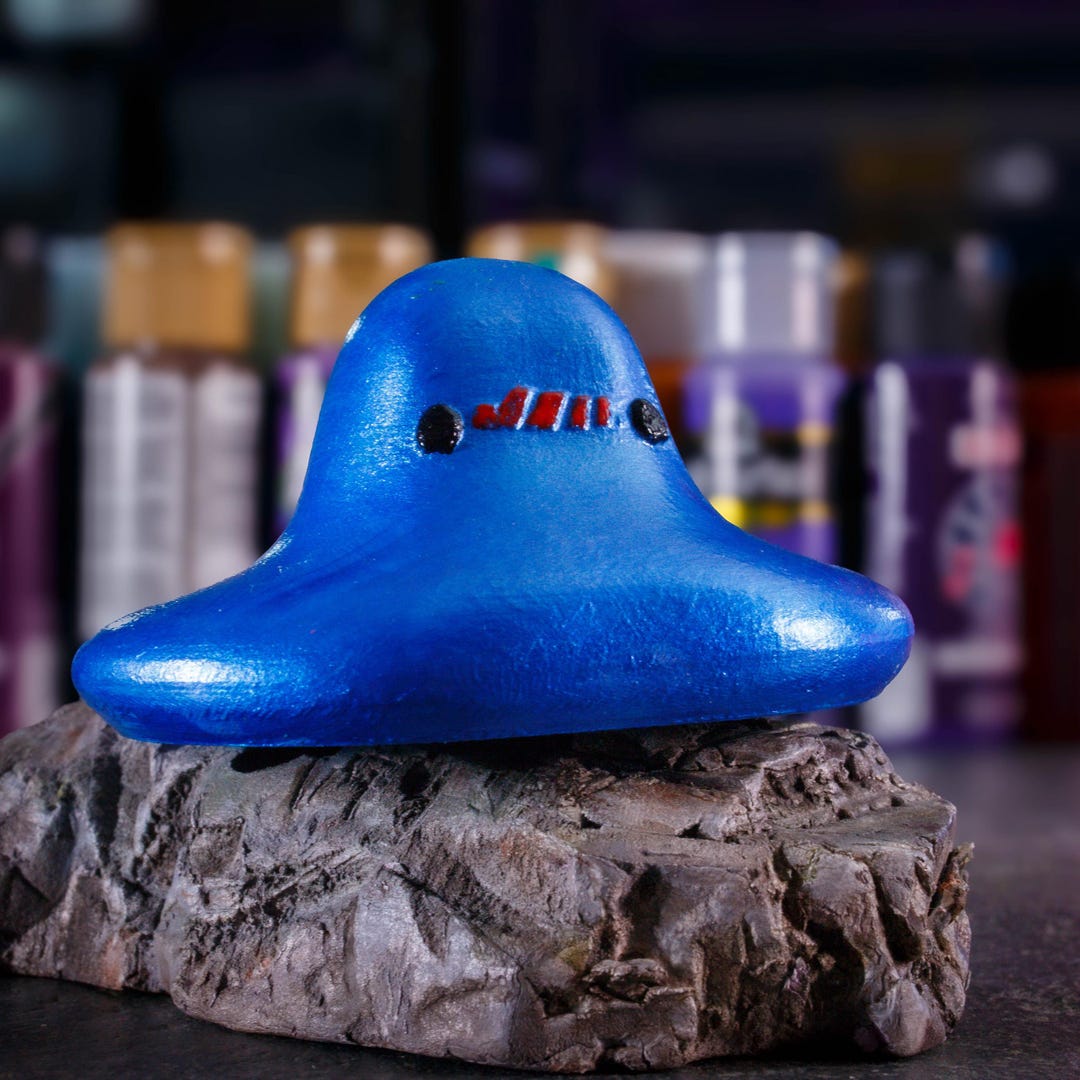 3D Printed Puddle Slime From Slime Rancher- Hand Painted Slime Figures ...
