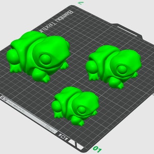 3D Printed Articulated Frog Flexi Fidget Sensory Toy for Adhd the ...