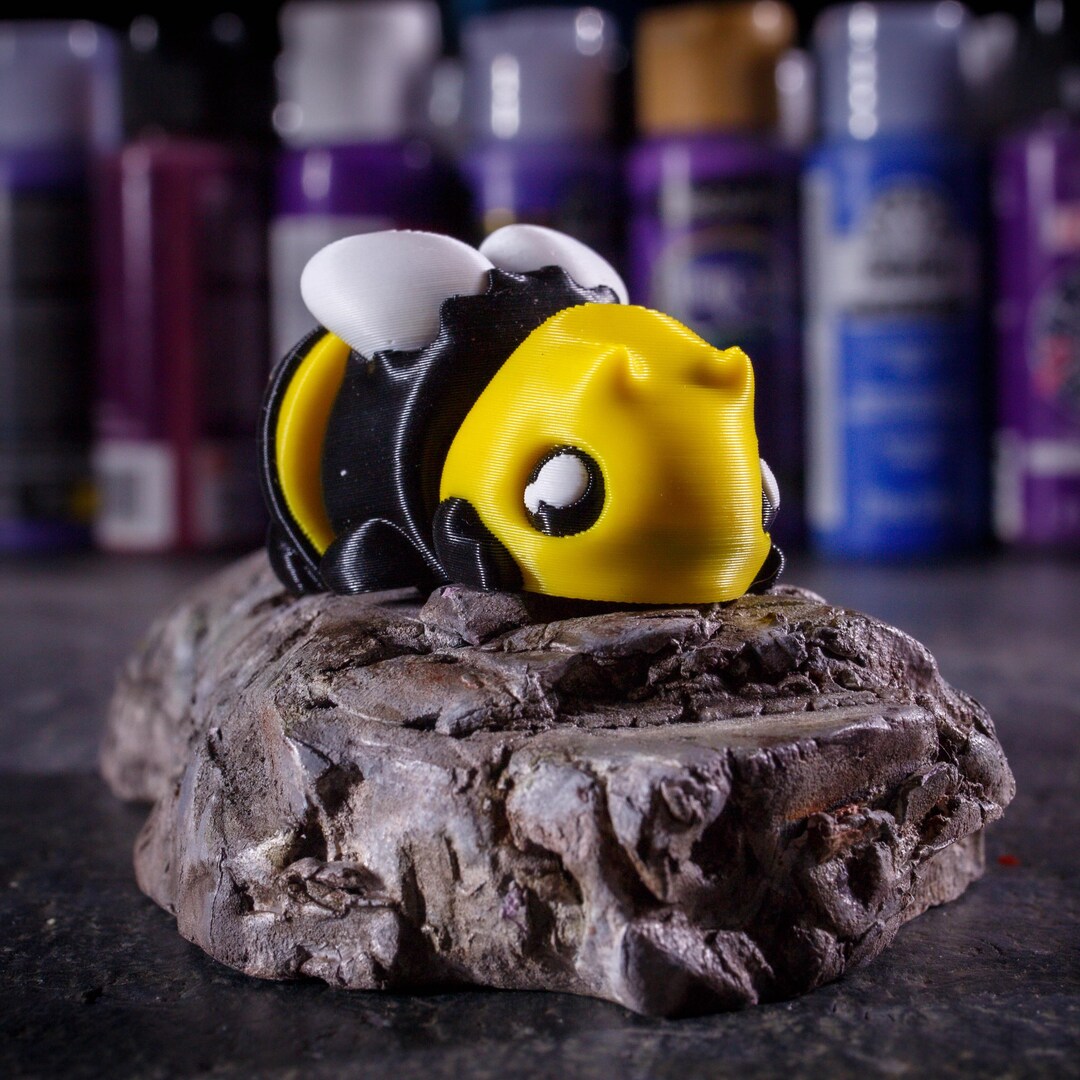 3D Printed Articulated Bee Flexi Fidget Sensory Toy for Adhd- the ...