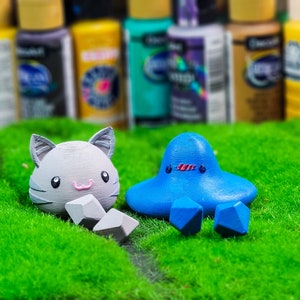 Slime Rancher 6 Slime Figures From the Dry Reef - Etsy
