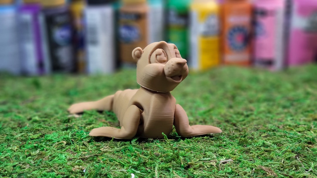Articulated 3D Printed Sea Lion Fidget Figure - Etsy