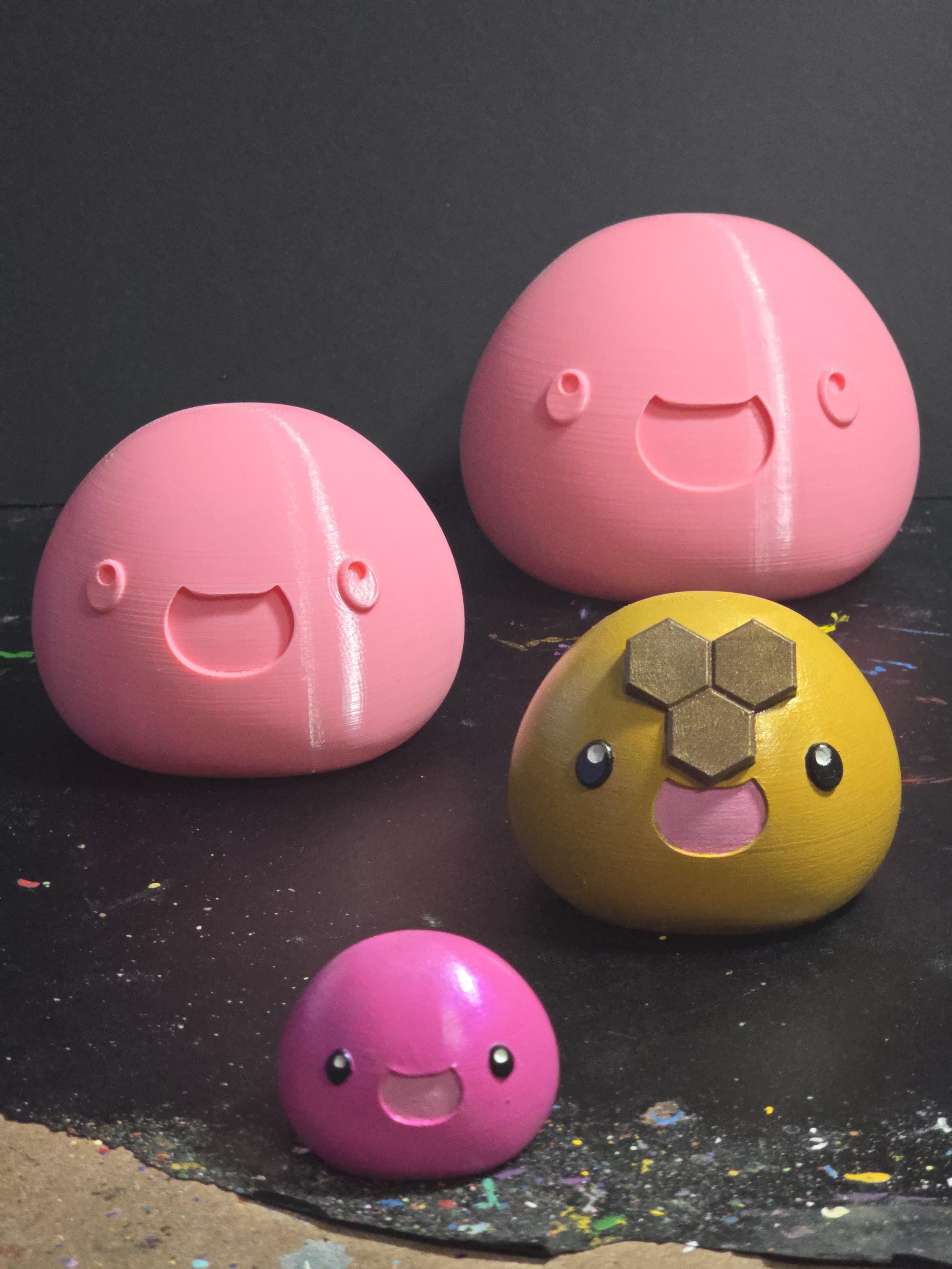 3D Printed Angler Slime From Slime Rancher- Hand Painted Slime Figures ...