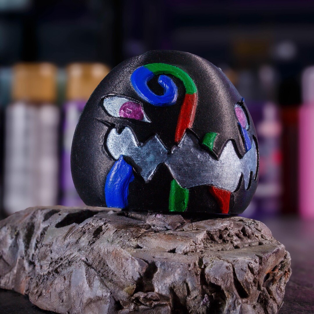 3D Printed Tarr Slime From Slime Rancher- Hand Painted Slime Figures ...