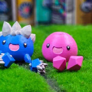 Slime Rancher 6 Slime Figures From the Dry Reef - Etsy