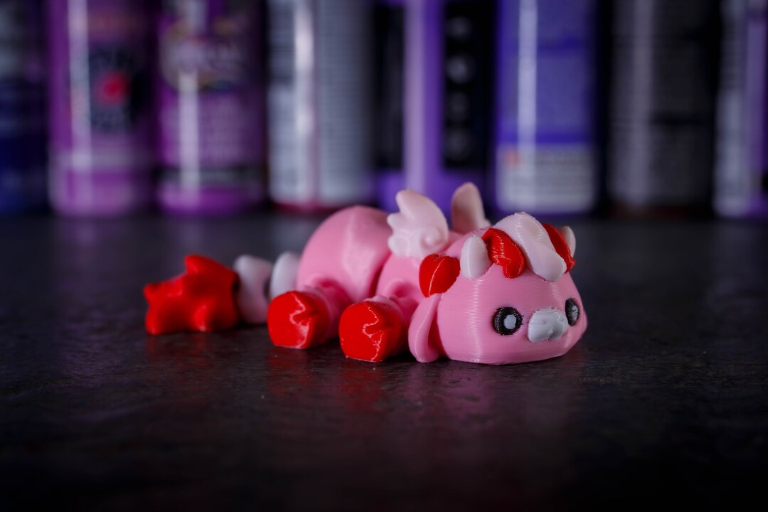 Articulated Cupid Cow Fidget Figure-3d Printed - Etsy