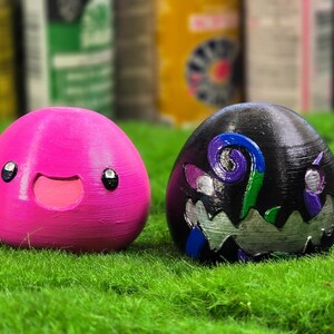 3D Printed 7 Slime Bundle From the Moss Blanket-unique, Hand Painted ...