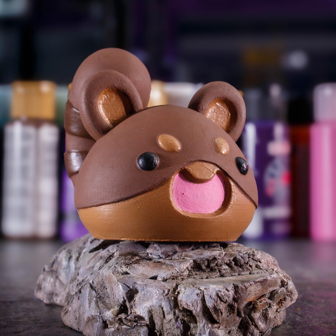 3D Printed Ringtail Slime From Slime Rancher- Hand Painted Slime ...