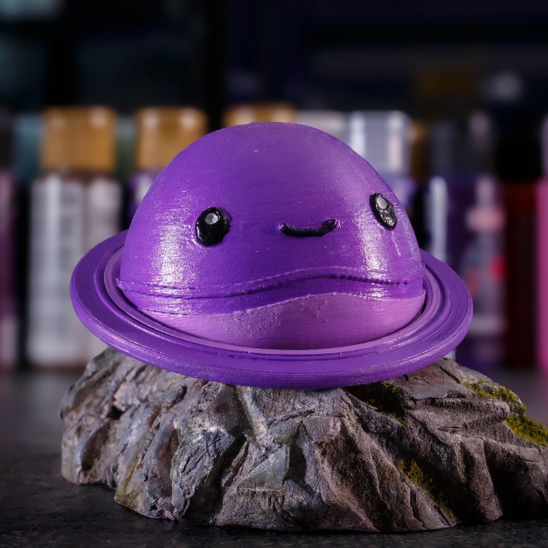 3D Printed Dervish Slime From Slime Rancher- Hand Painted Slime Figures ...