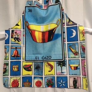 MEXICAN LOTERY APRONS - Etsy