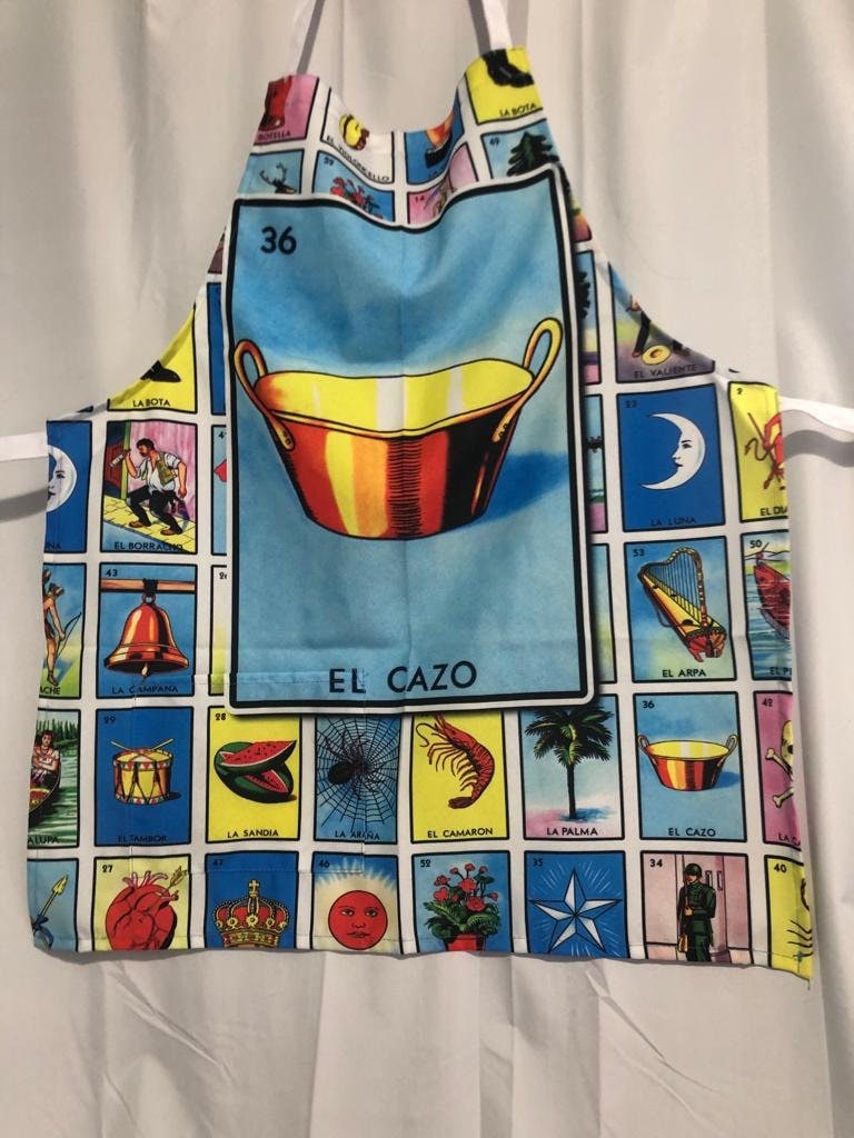MEXICAN LOTERY APRONS - Etsy