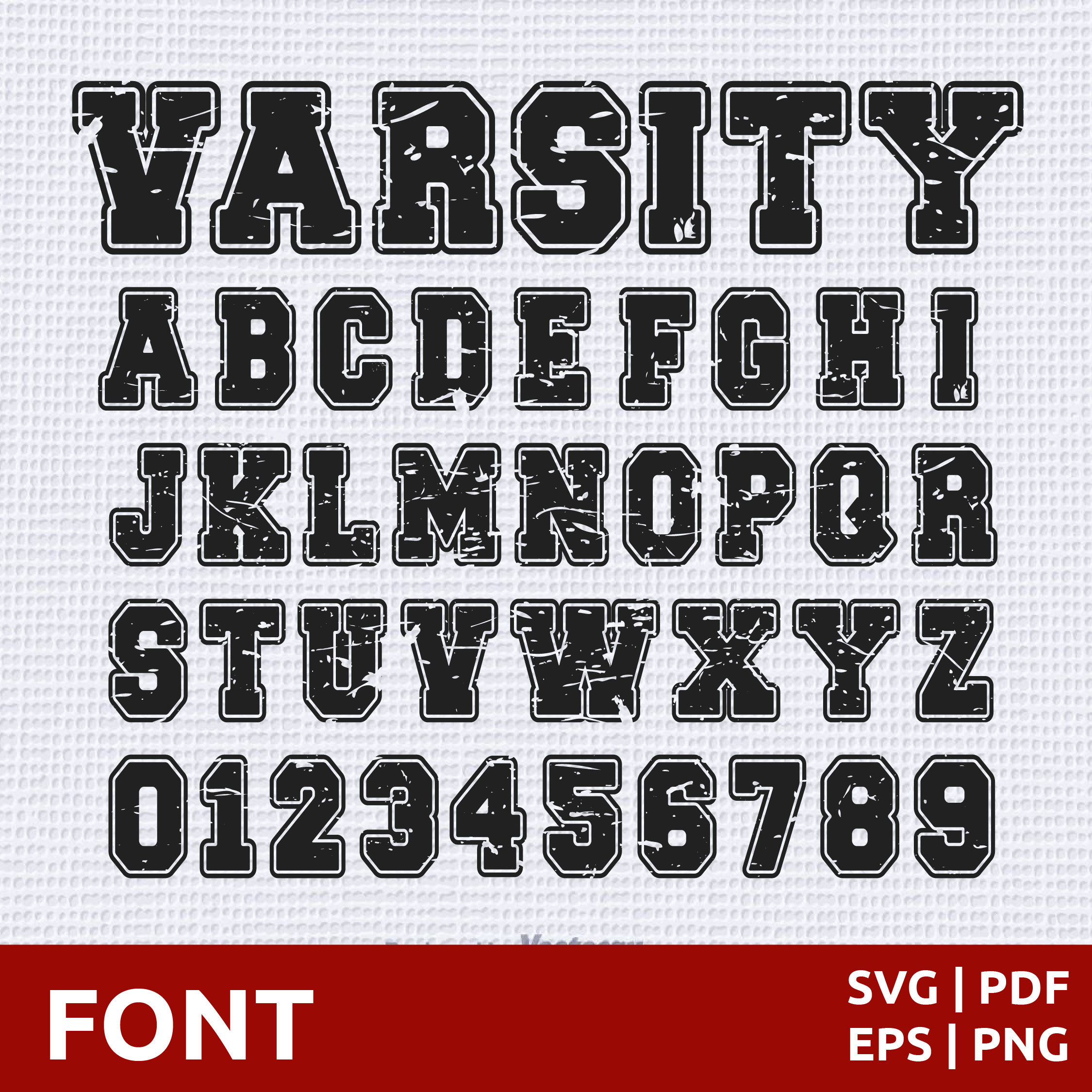 Varsity Font Svg Varsity Font Varsity Letters Mirror Font Svg Varsity ...