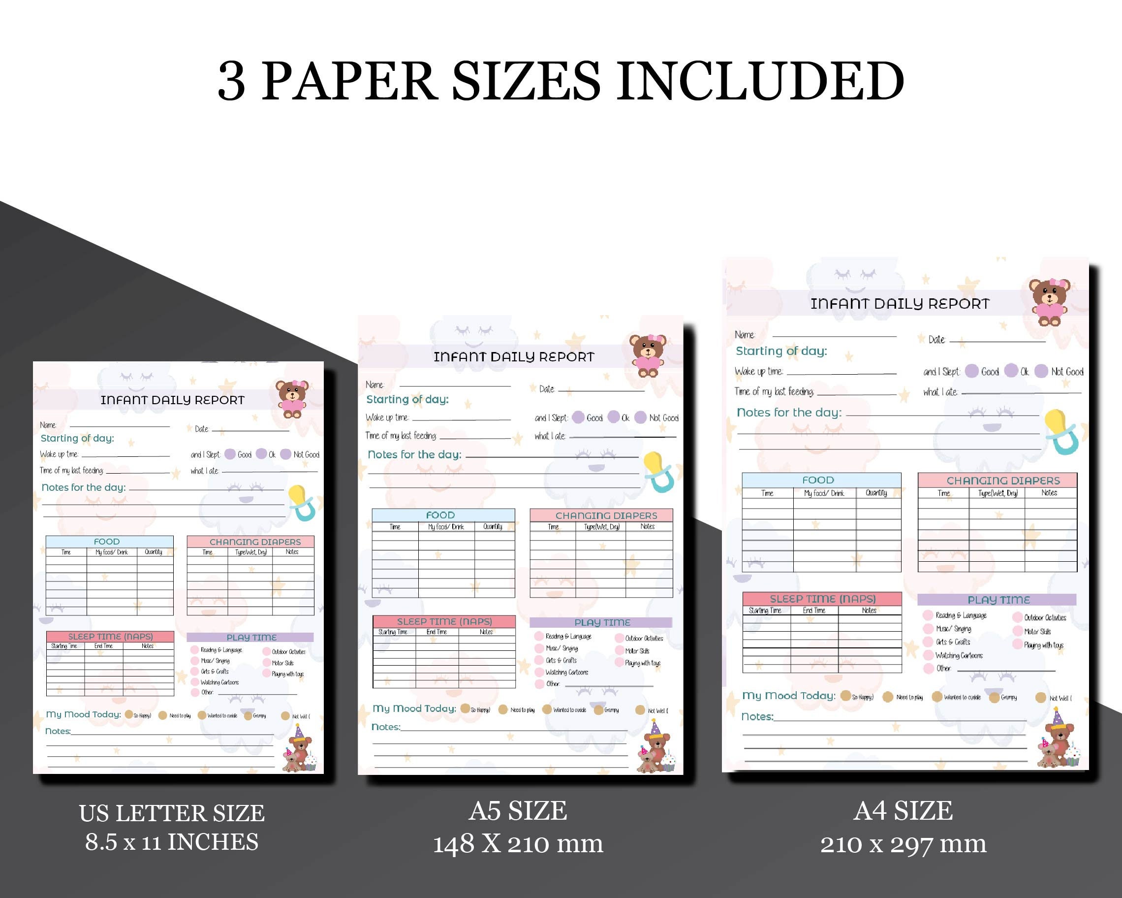 Baby Log Book Baby Daily Log Baby Log Baby Daily Log Book Baby Care Log ...