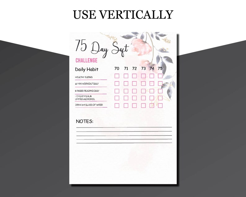 75 Soft Challenge | 75 Day Challenge | 75 Soft | 75 Soft Printable | 75 ...