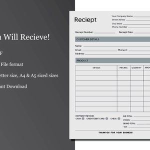 Receipt Template Receipts Business Receipt Invoice Receipt Receipt Book ...