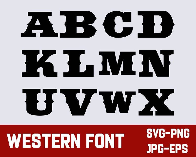 Cowboy Font | Western Font | Western Fonts | Western Font Ttf | Whiskey ...