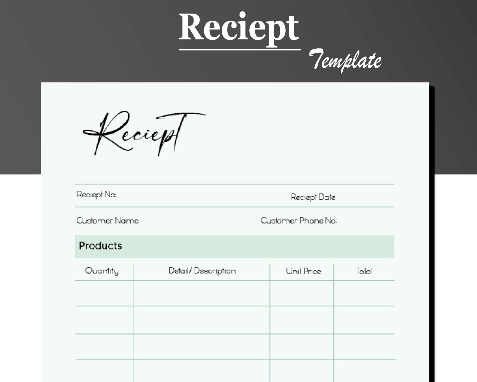 Receipt Template Receipts Business Receipt Invoice Receipt Receipt Book ...