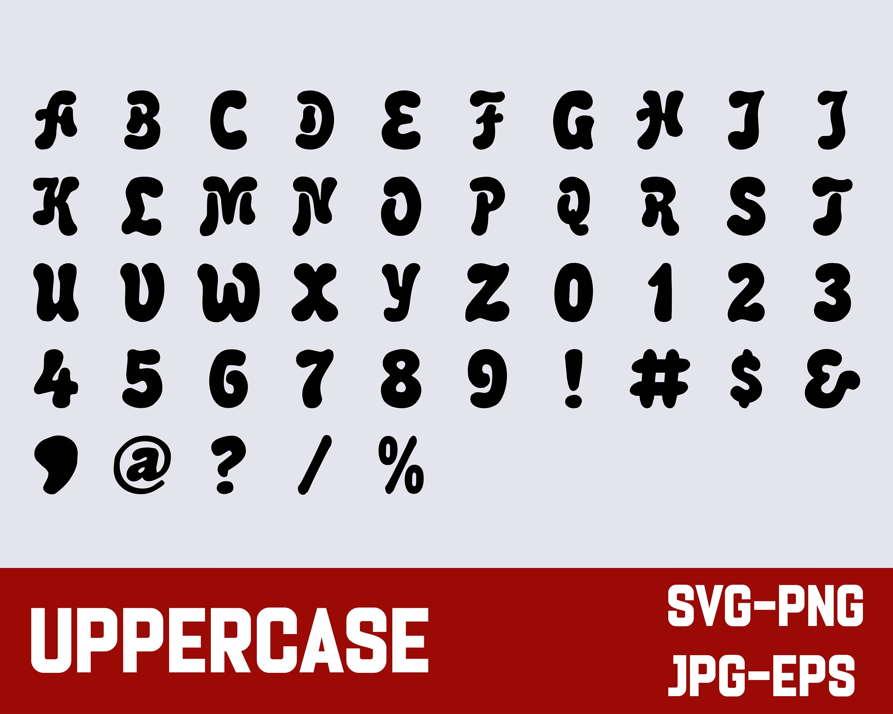 Bubble Font | Groovy Font | Bubble Script Font | Bubble Letters Svg ...