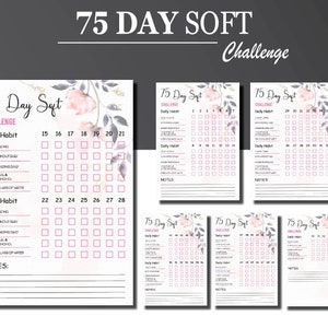 75 Soft Challenge | 75 Day Challenge | 75 Soft | 75 Soft Printable | 75 ...