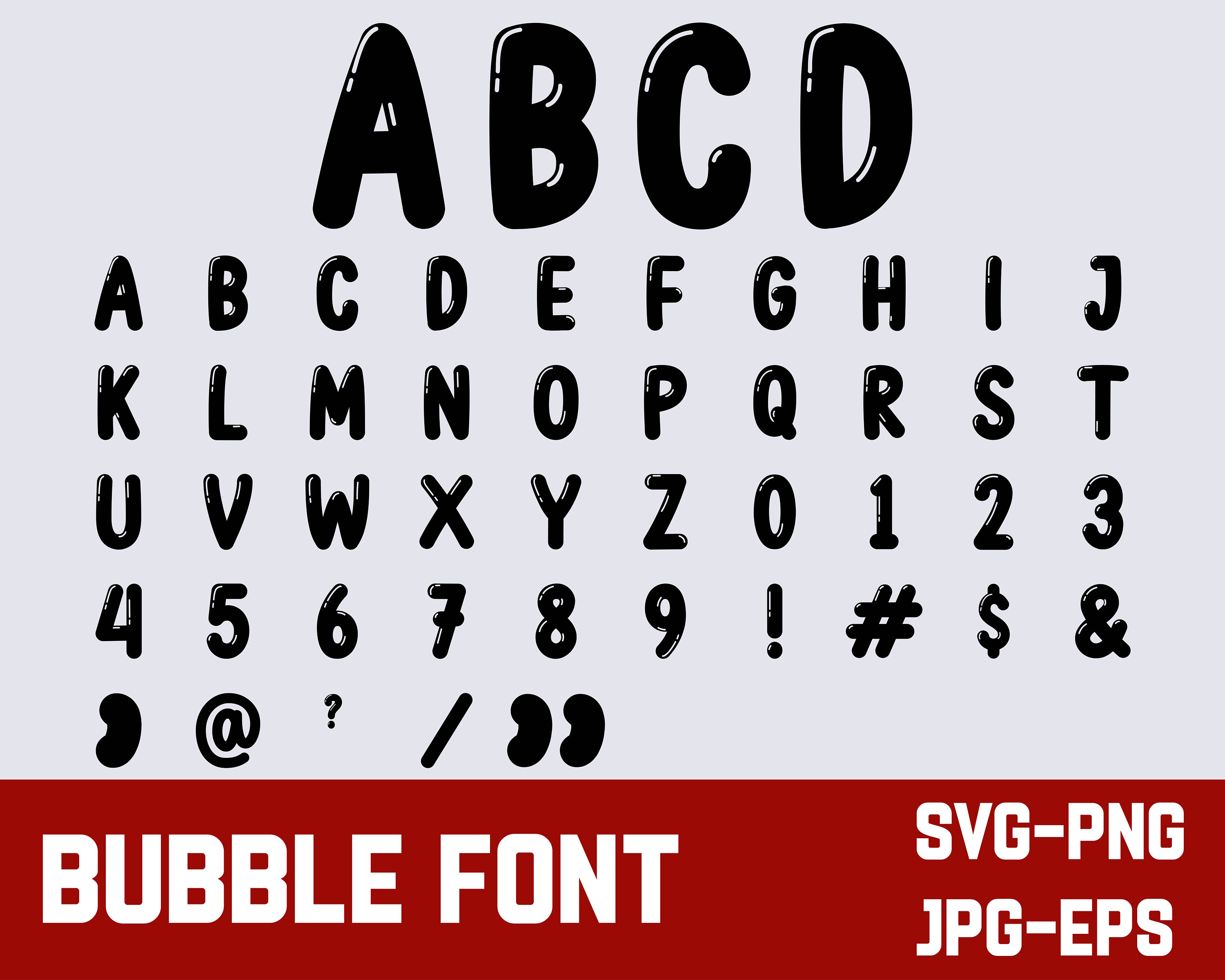 Bubble Font Groovy Font Bubble Script Font Bubble Letters Svg Retro ...