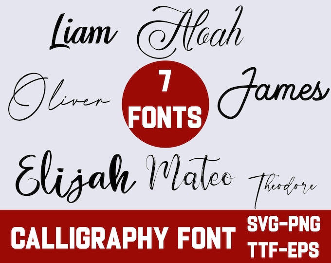 Cursive Font Wedding Font Cursive Letters Font Invite Font Samantha ...