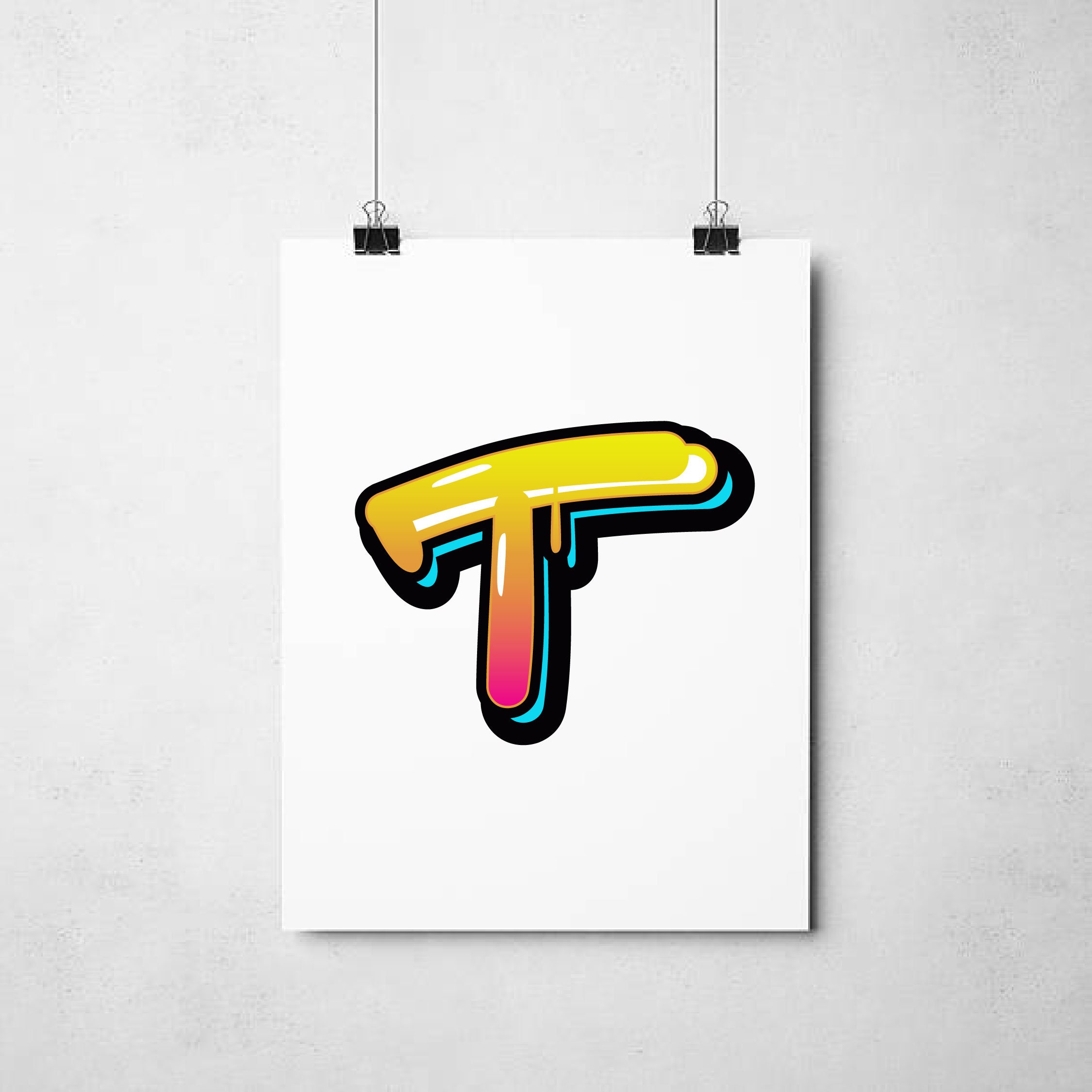 Dripping Graffiti Font: Bubble Style Alphabet (digital Download) - Etsy