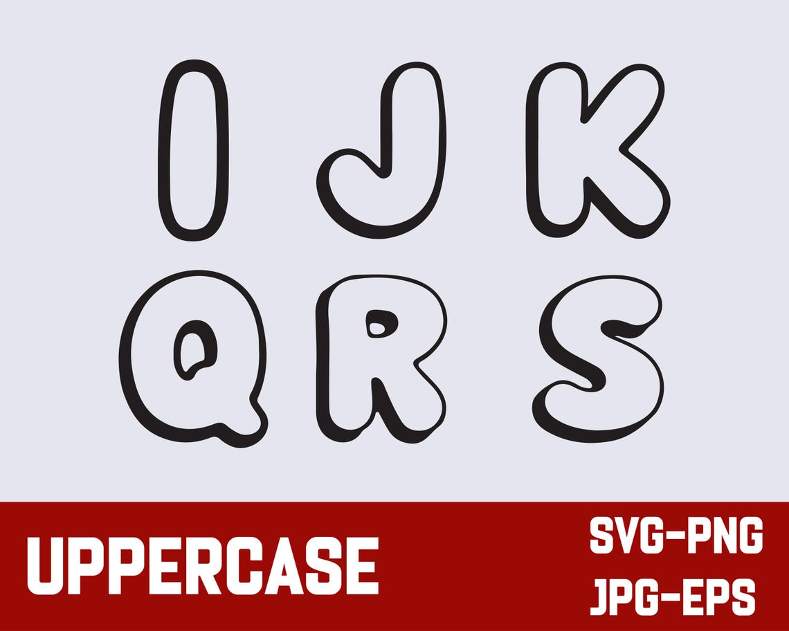 Bubble Font | Groovy Font | Bubble Script Font | Bubble Letters Svg ...