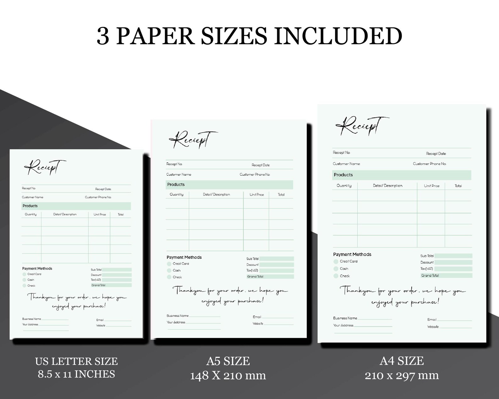 Receipt Template Receipts Business Receipt Invoice Receipt Receipt Book ...