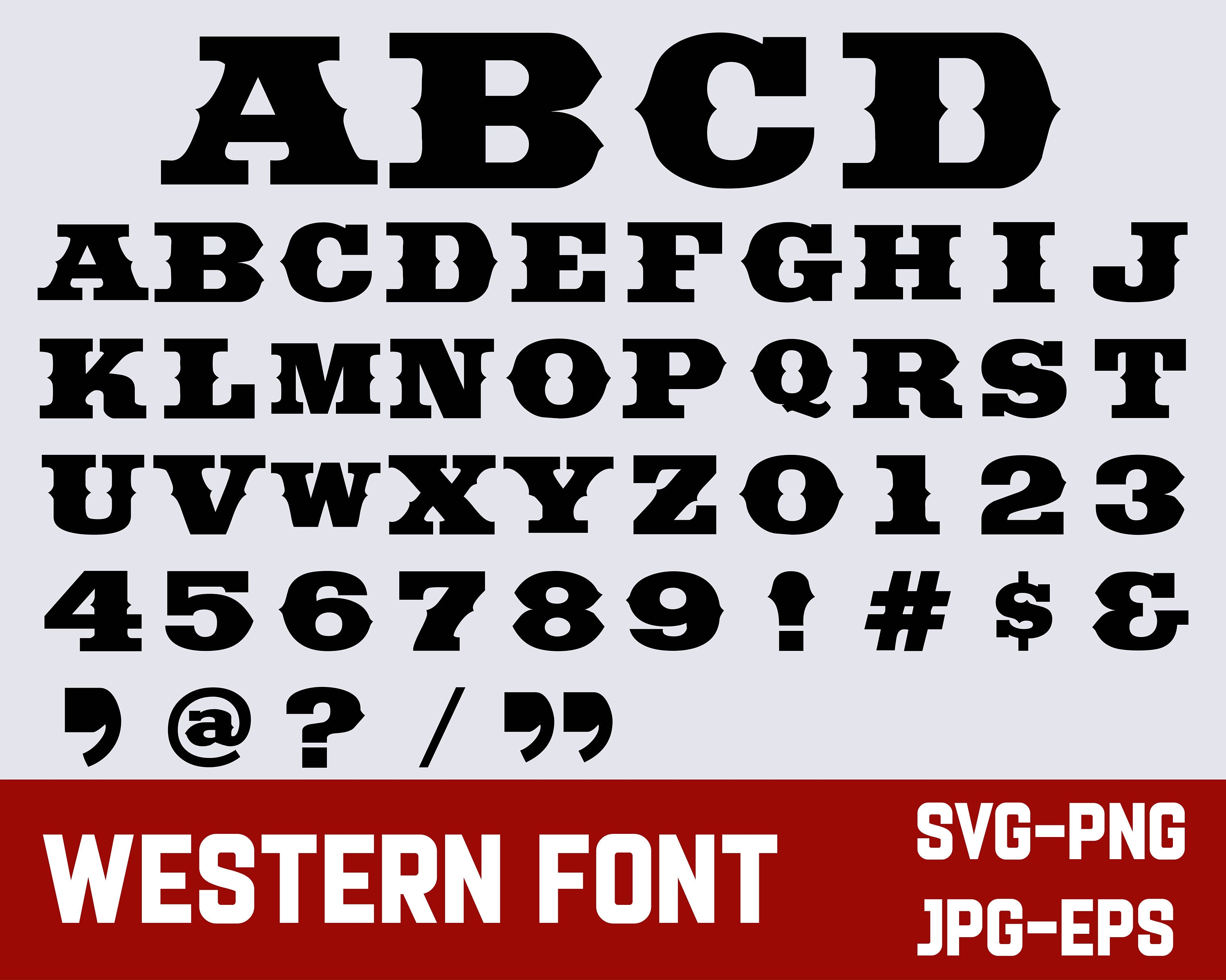 Cowboy Font | Western Font | Western Fonts | Western Font Ttf | Whiskey ...