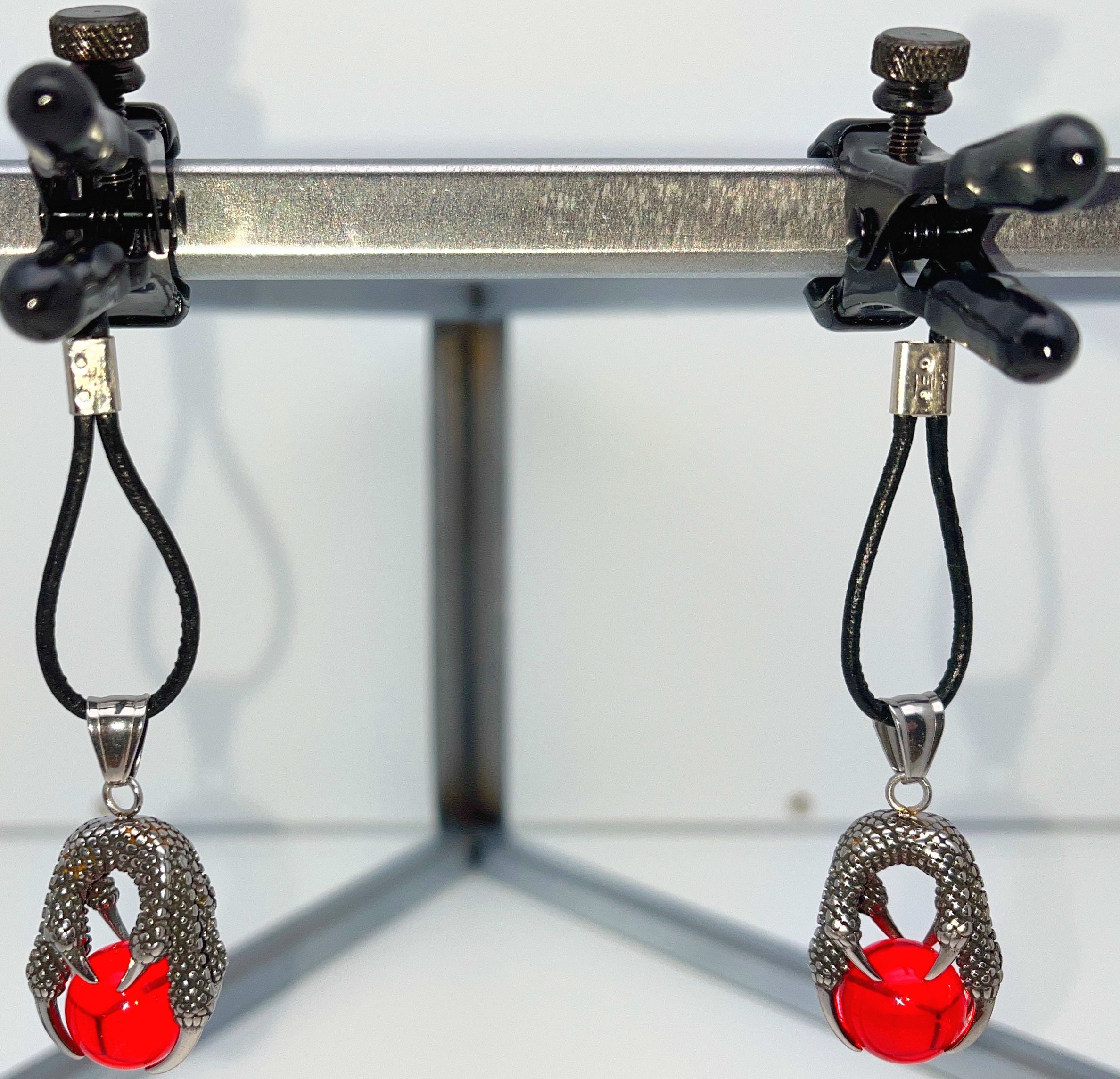 The Lustful Dragon Bullnose Nipple Clamps One-of-a-kind - Etsy