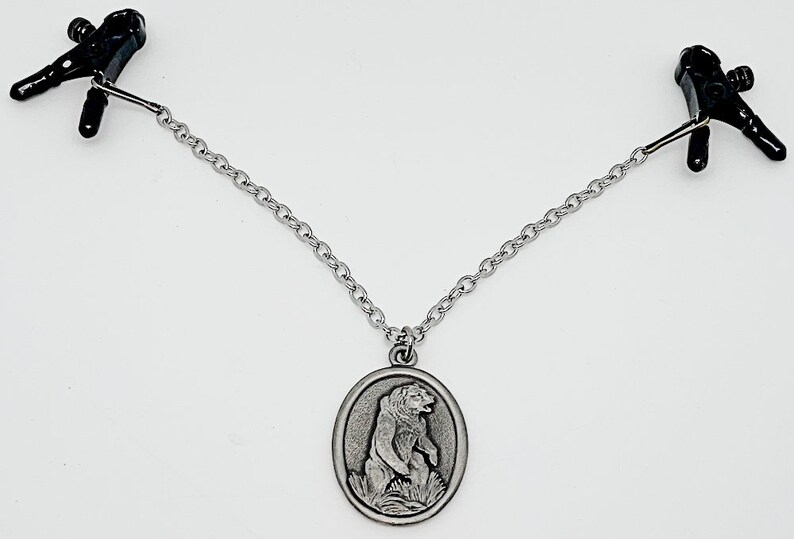 North American Grizzly Bear Bullnose Nipple Clamps - Etsy