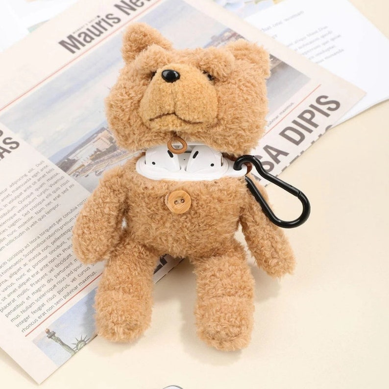 Teddy Bear Airpods 1 2 Pro Case Cute Airpods Covers - Etsy