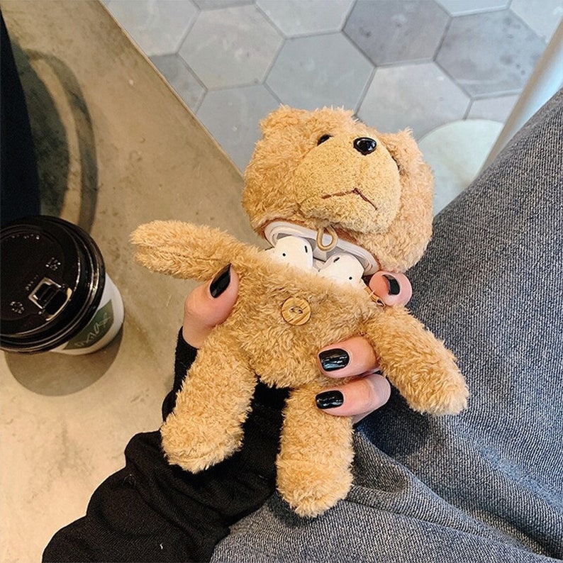 Teddy Bear Airpods 1 2 Pro Case Cute Airpods Covers - Etsy