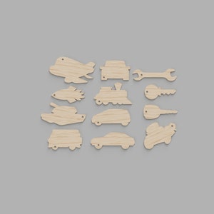 Keyring Design Files for Laser Cutting #2. SVG, DXF, PNG. - Keychain ...