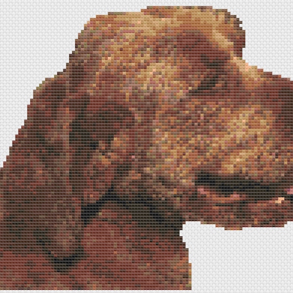 Irish Wolfhound Cross Stitch - Etsy