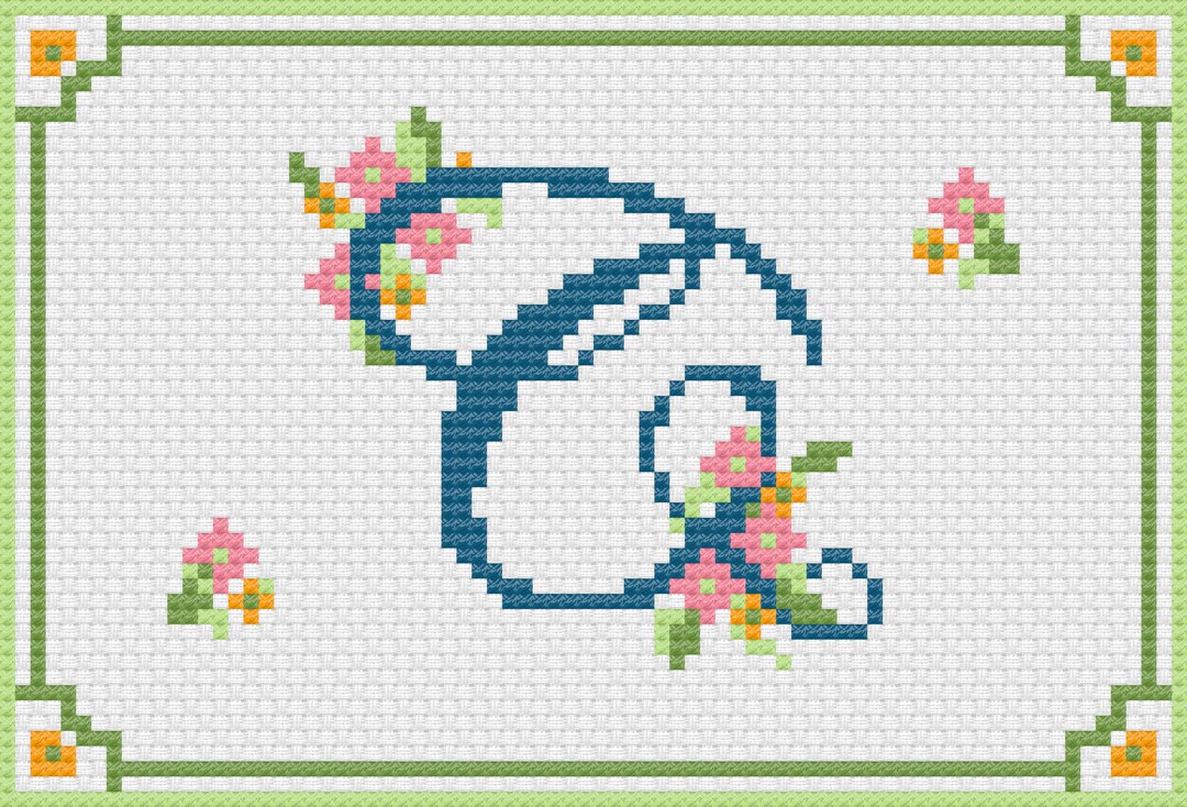 Alphabet Letter C Cross Stitch Digital Download - Etsy
