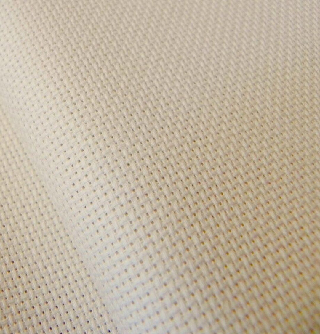 Zweigart Ivory / Cream 18 Count Aida Cross Stitch Fabric - Various Size ...