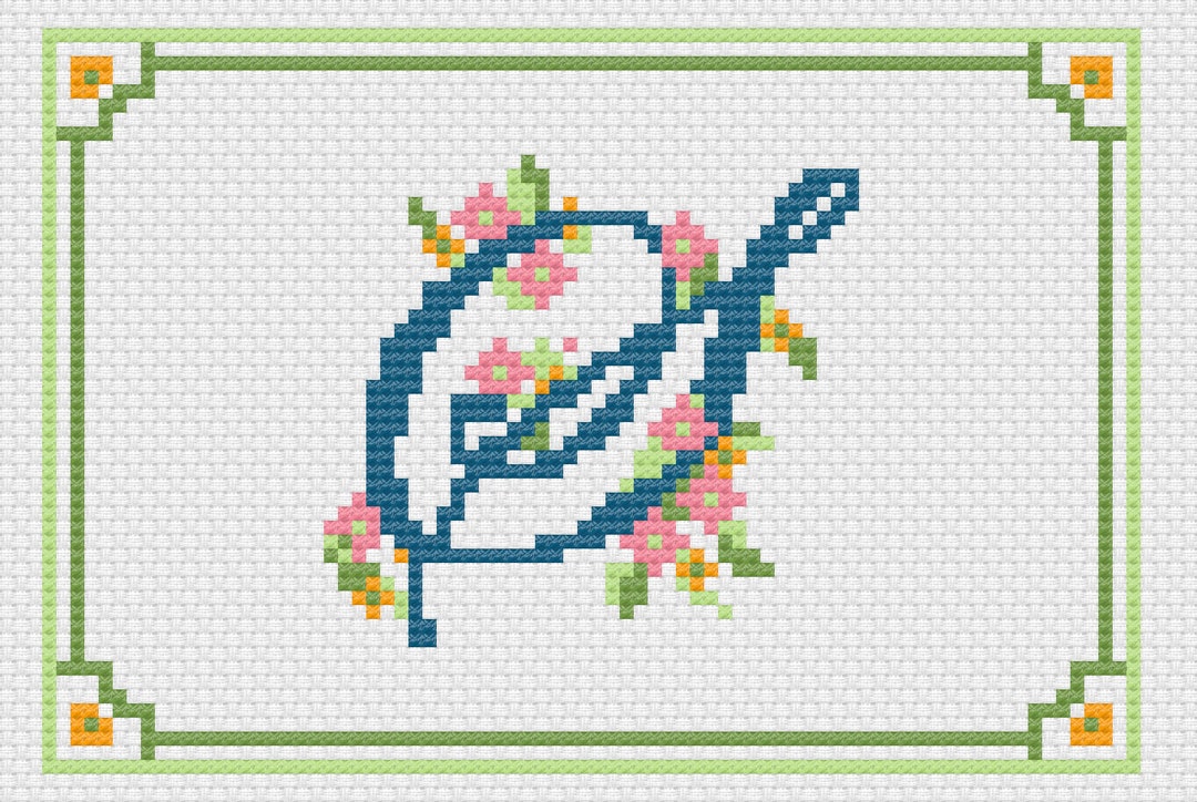 Alphabet Letter S Cross Stitch Digital Download - Etsy