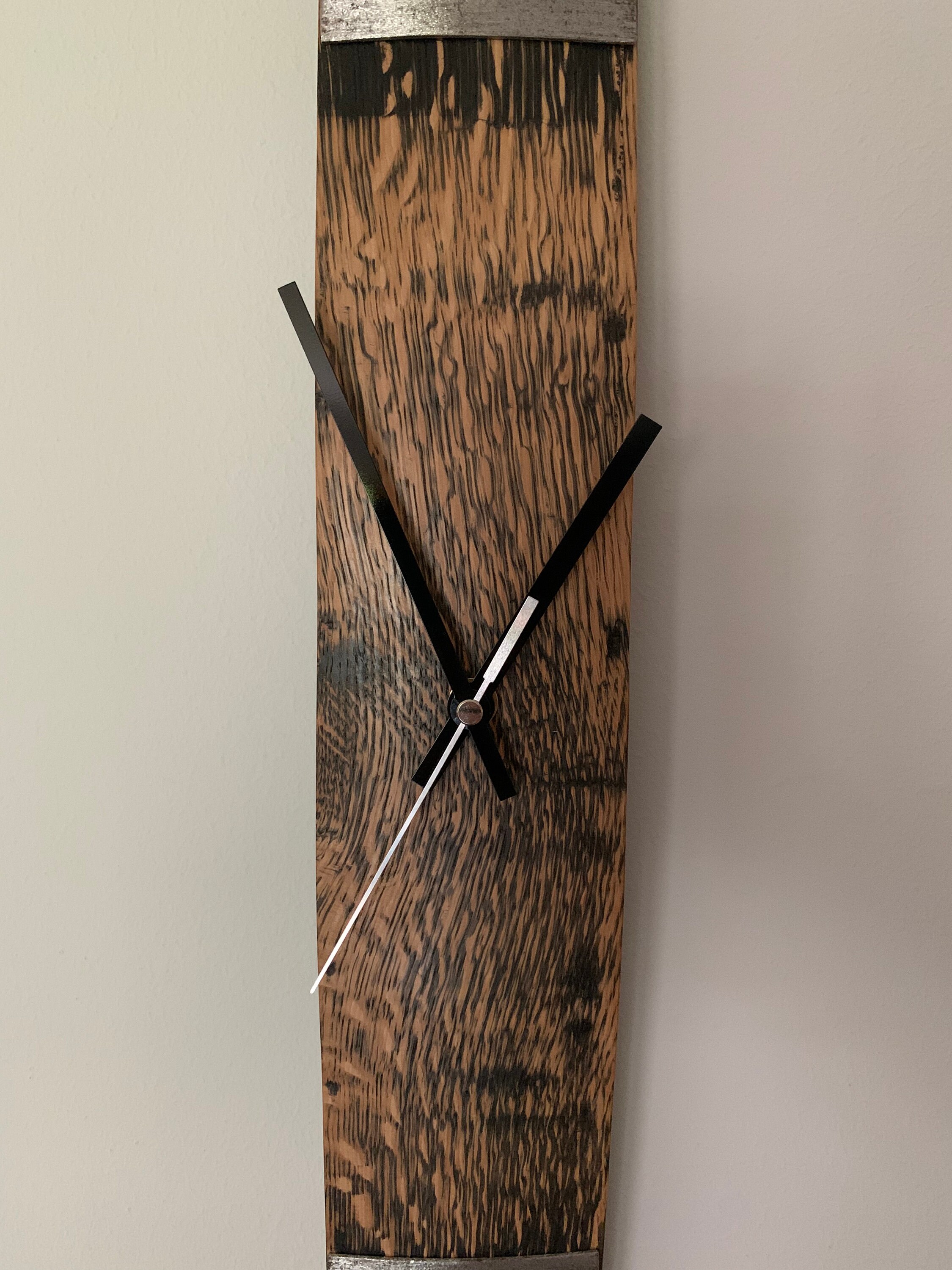Barrel Stave Wall Clock - Etsy