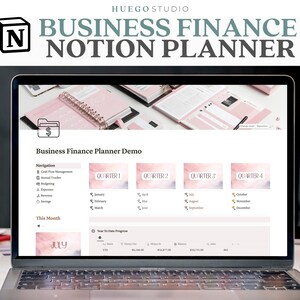 Notion Template Business Planner Digital Budget Finance Tracker Notion ...