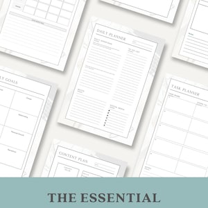 Printable Business Planner Bundle for Small Business Startup Template ...