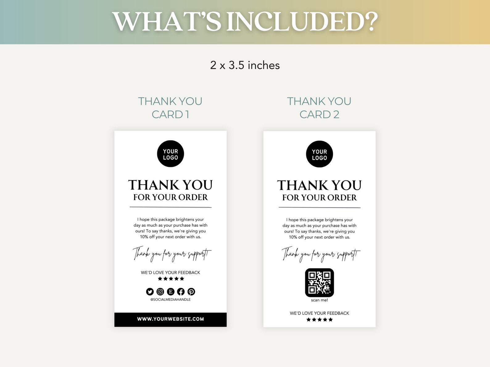 Editable Printable Care Card Bundle Washing Instructions Vinyl Decal ...