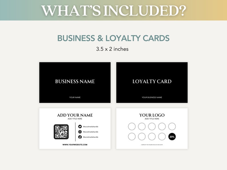 Editable Small Business Bundle Order Form Tracker Invoice Gift - Etsy