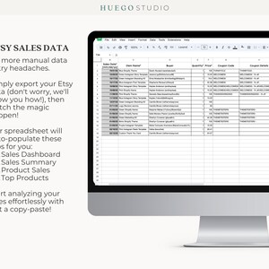 Etsy Fee Profit Calculator Etsy Seller Bookkeeping Template Google ...