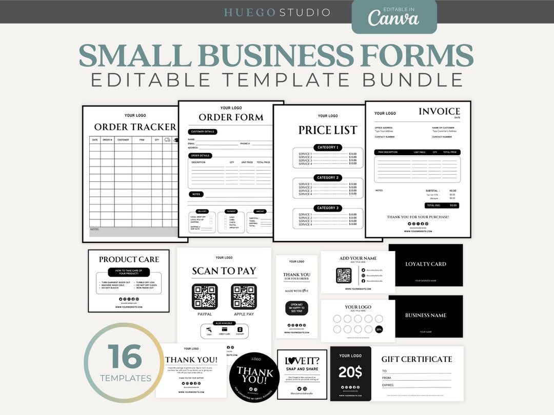 Editable Craft Show Bundle Order Form Tracker Invoice Craft Fair ...
