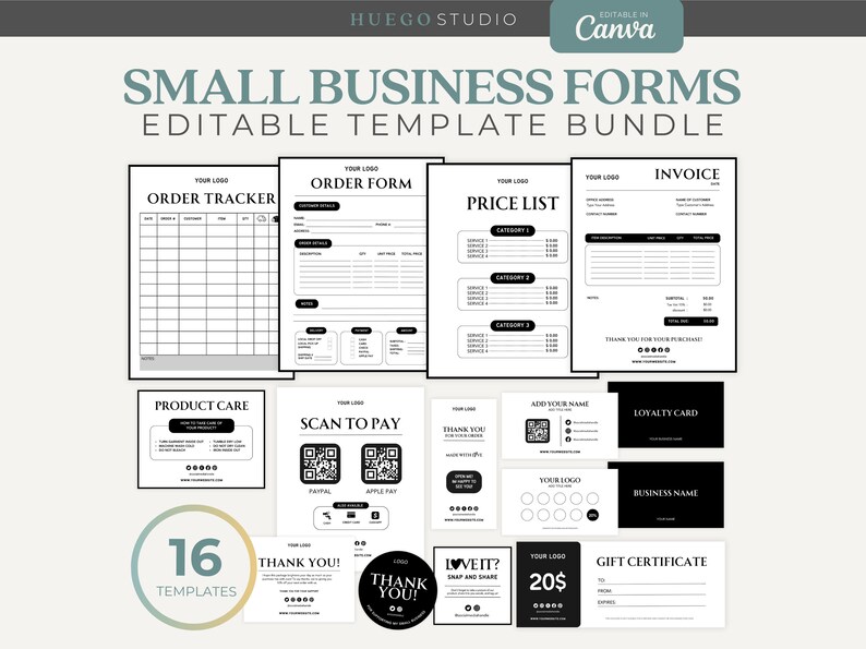 Editable Craft Show Bundle Order Form Tracker Invoice Craft Fair ...