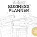 Printable Business Planner Bundle for Small Business Startup Template ...