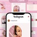 She Glows Instagram Post Template IG Post Template for - Etsy
