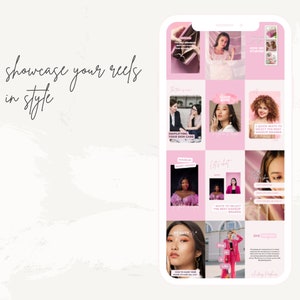 Pink Feminine Beauty Instagram Reel Templates for Tiktok Instagram ...