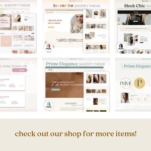 Neutral Elegant Shopify Theme Minimalist Luxury Home Decor Theme ...