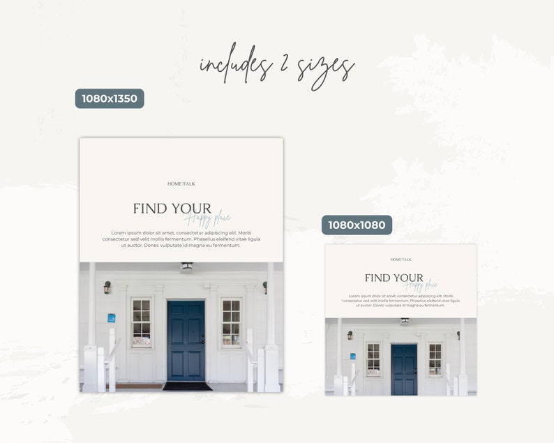 Real Estate Instagram Post Story Reels Highlight Editable - Etsy